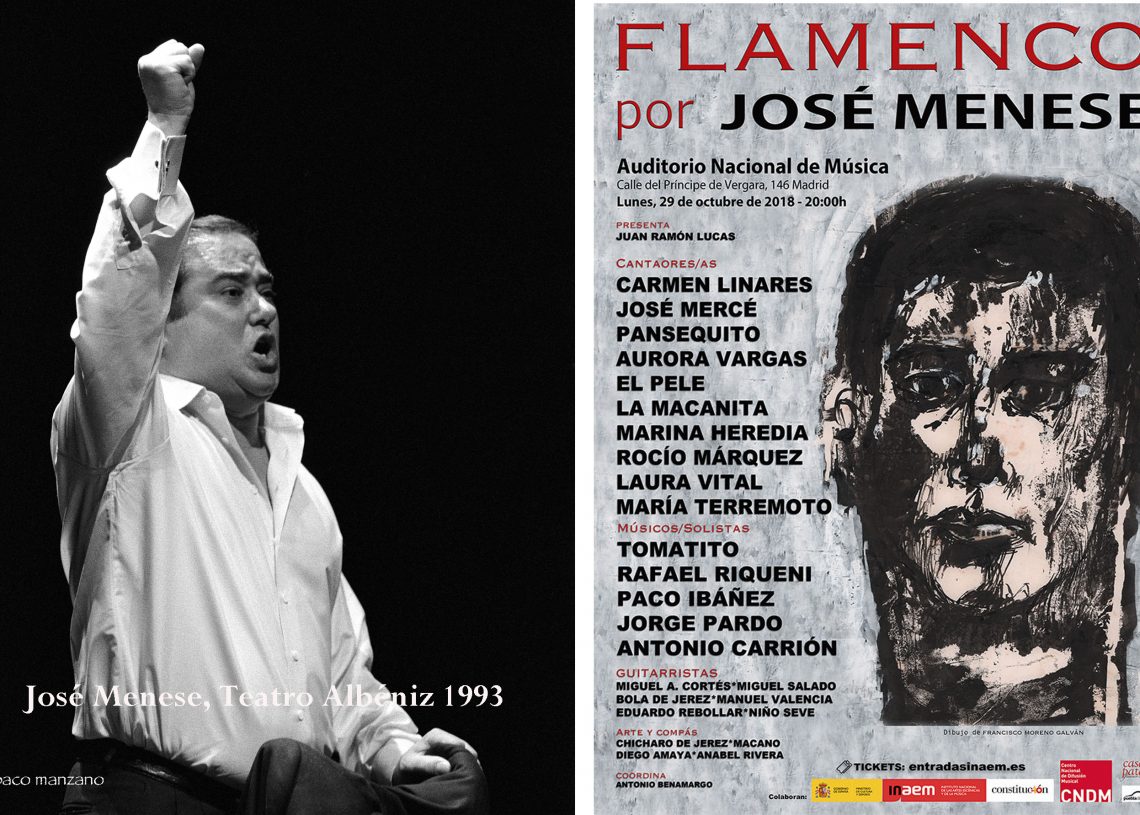 Homenaje a Menese, en fotografías - Revista DeFlamenco.com